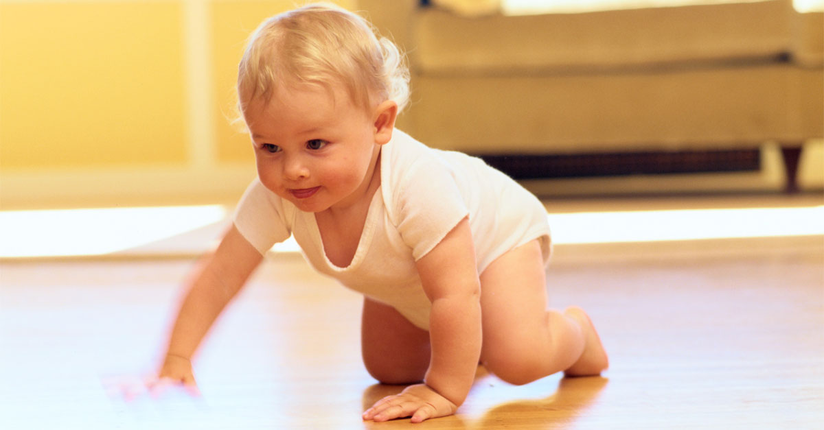 Hipoglós - Tu bebé empezó a gatear: 12 consejos esenciales